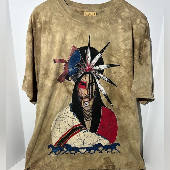 The Mountain | Shirts | Vintage 996 The Mountain Large Gina Gray Native ...